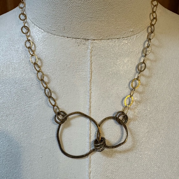 Mashka | Jewelry | Mashka Elegant Gold Tone Chain Necklace | Poshmark